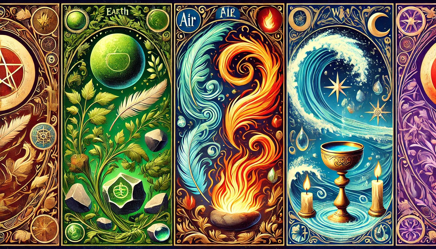 The Elements and Their Correspondences - Hypno Witchcraft