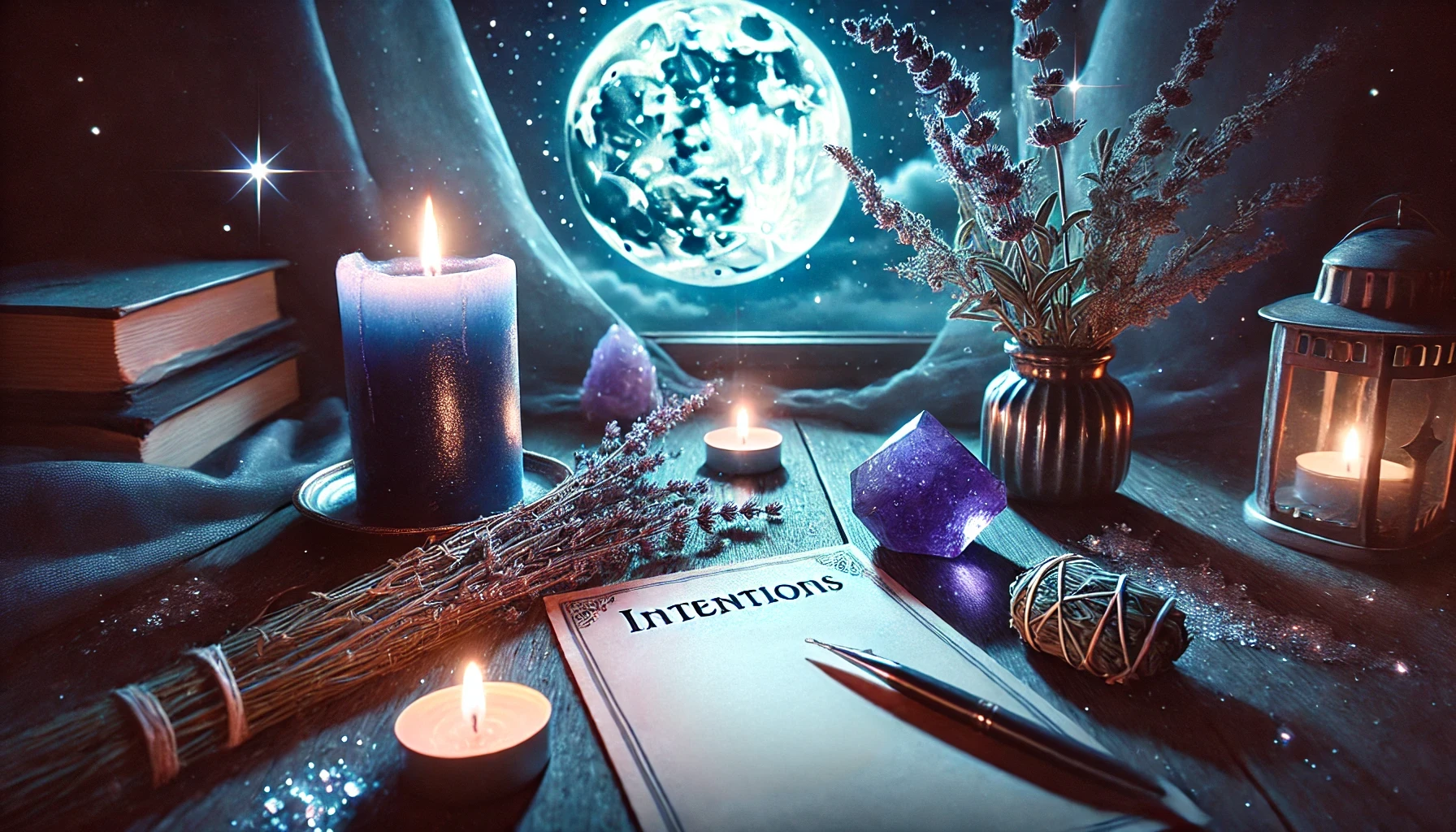 Setting Intentions with New Moon - Hypno Witchcraft